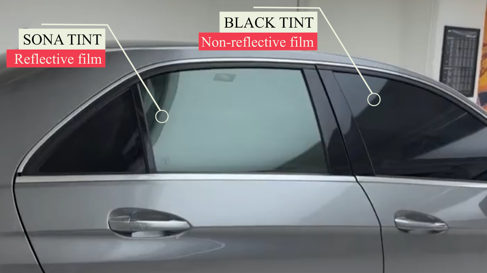 Blog - Mercedes-Benz E350 Non-Reflective Tint vs Reflective Tint: What ...